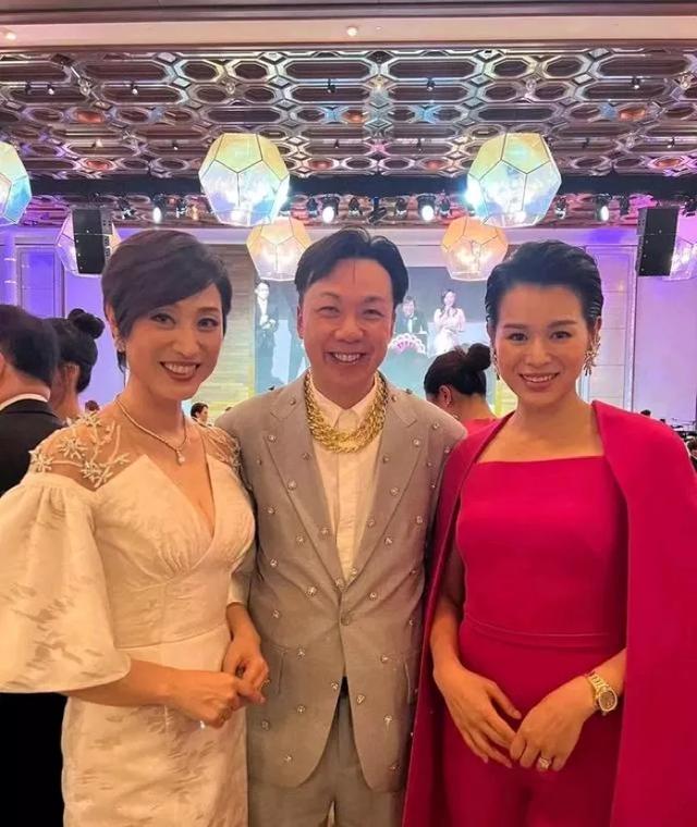 Miss Hong Kong dressed up to attend the dinner! Zhao Yazhi's mermaid ...