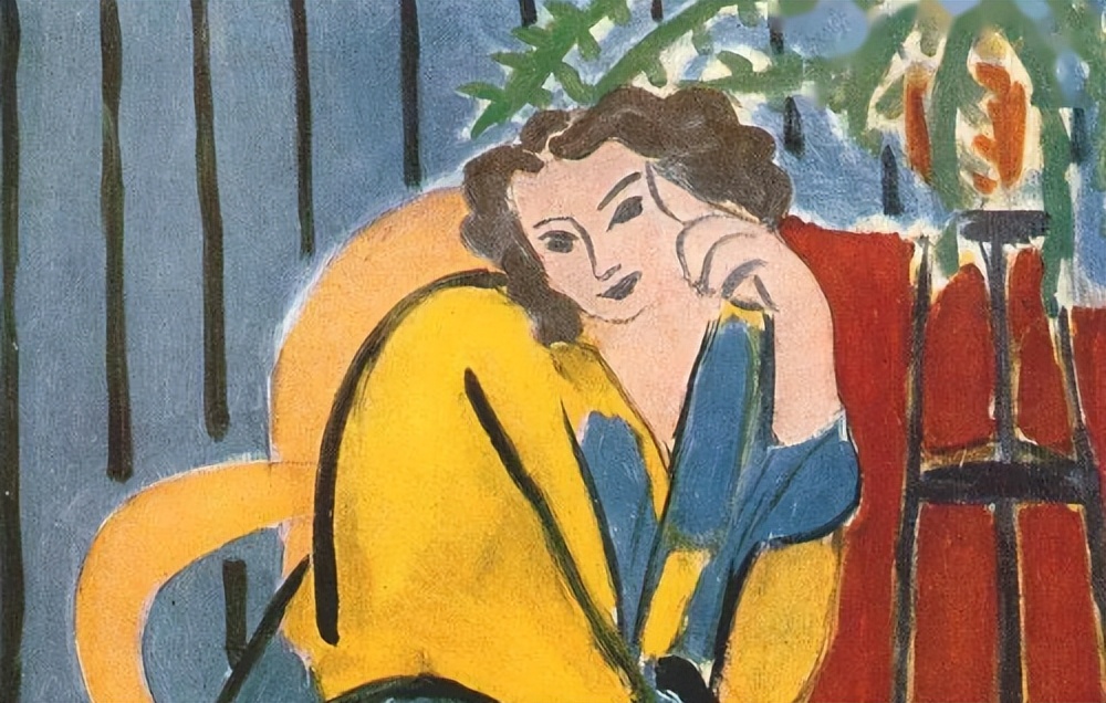 How did Matisse combine different color block shapes to present ...