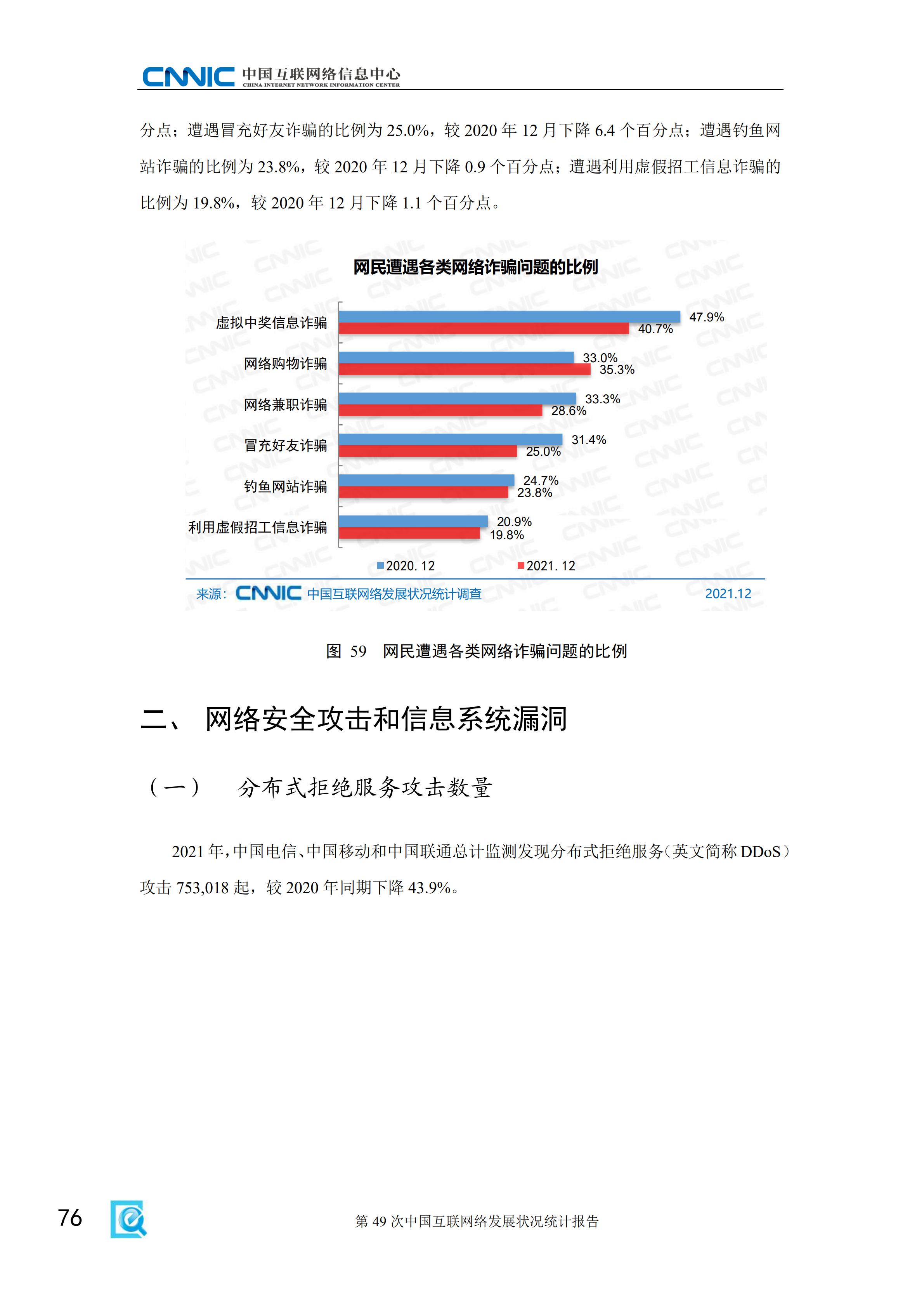 China Internet Network Information Center: The 49th "Statistical Report ...