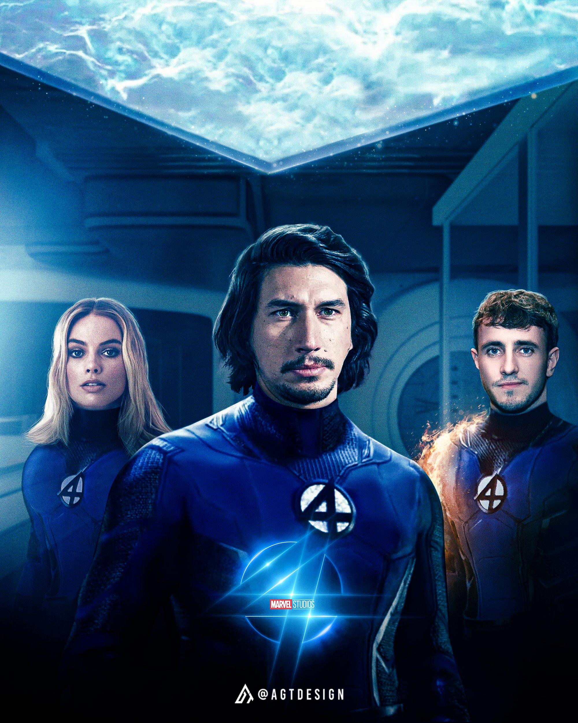 The clown girl plays the invisible girl, and the lineup of Marvel's ...