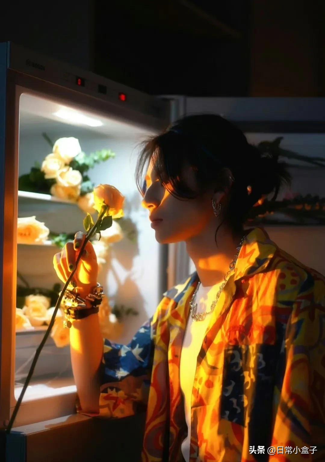 True teenage charm! The new photo of the little ghost Wang Linkai is as ...