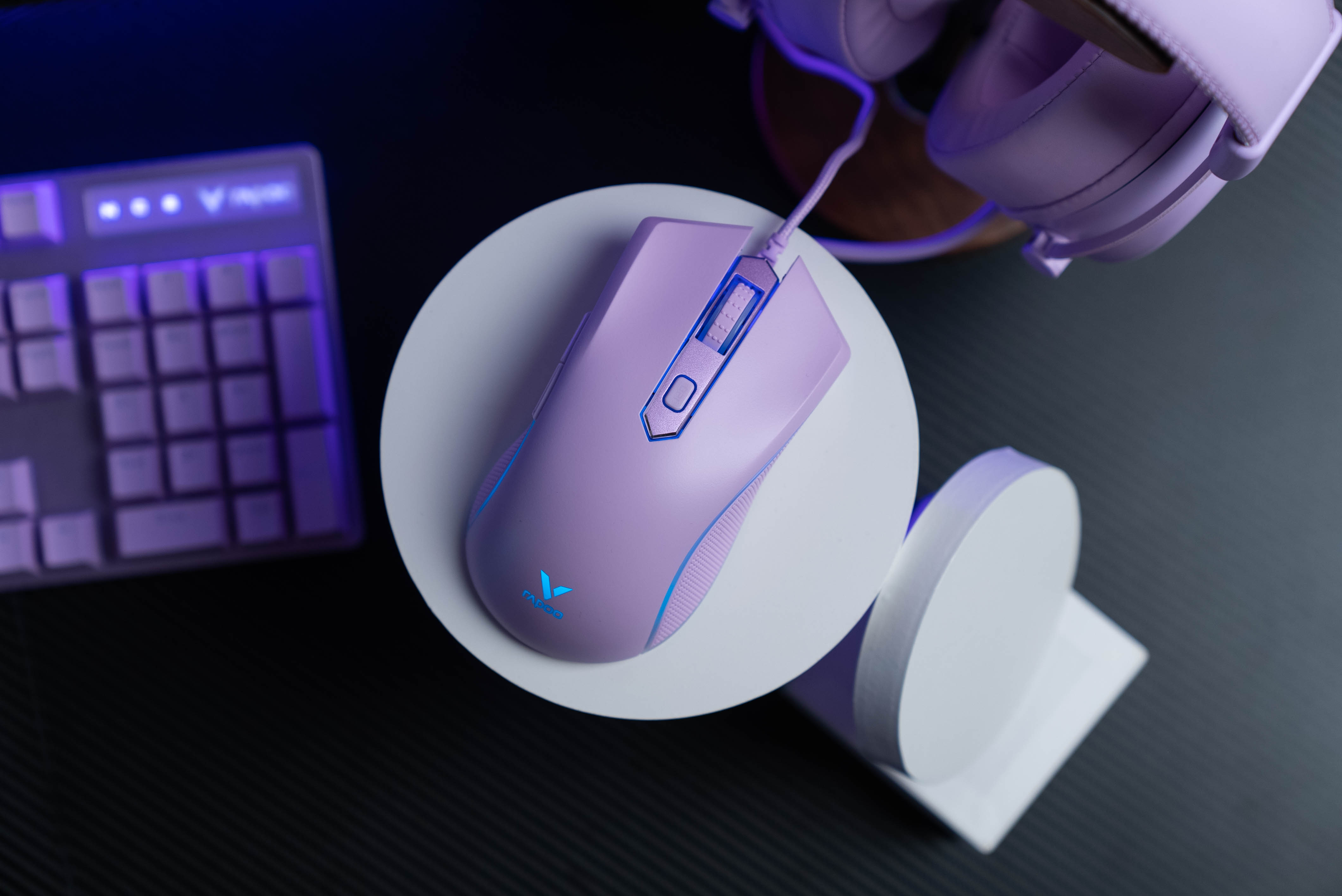 Rapoo V28S Symphony RGB Gaming Mouse Picture Tour: Colorful family ...