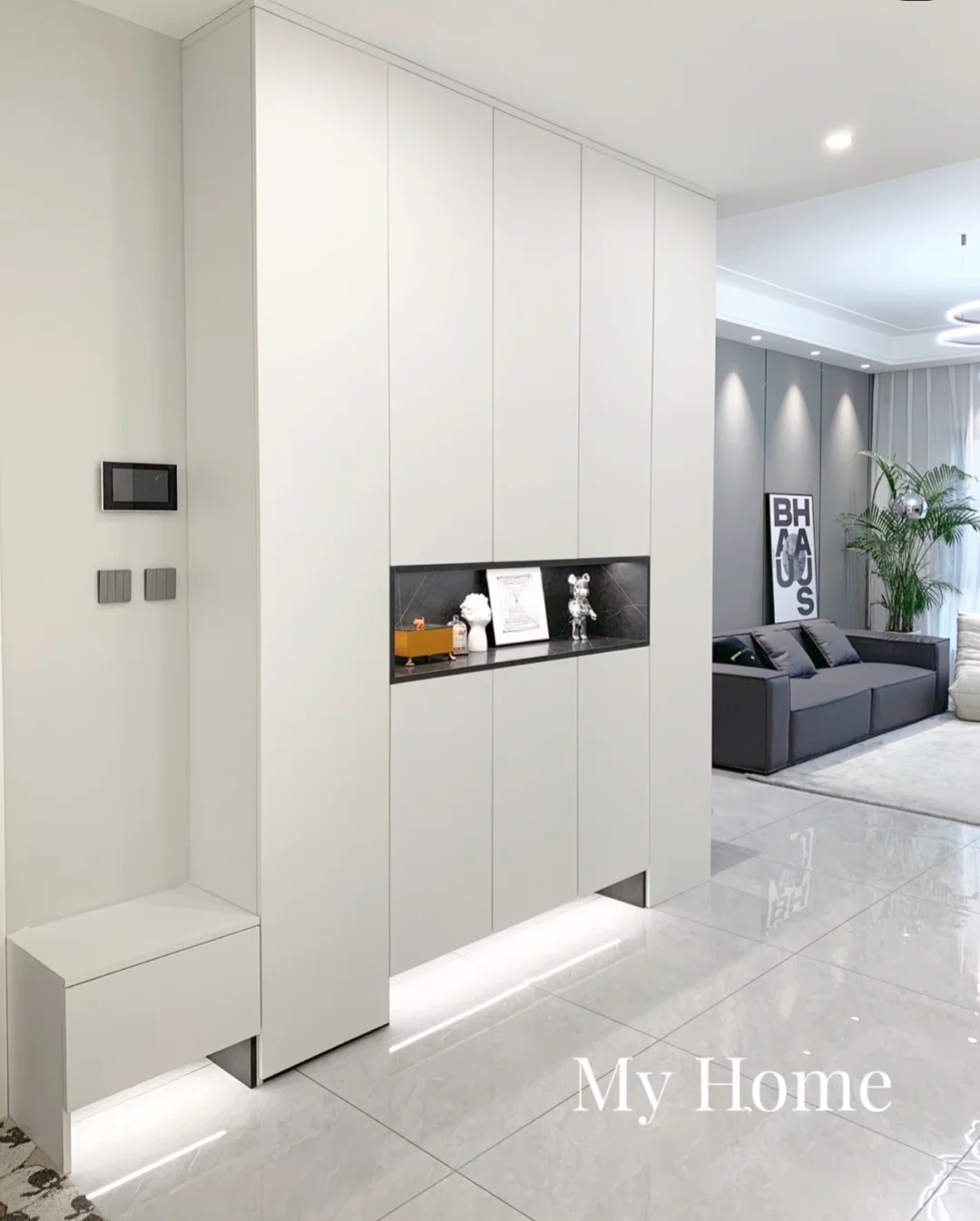 After seeing this young couple's new home of 116 square meters, I ...