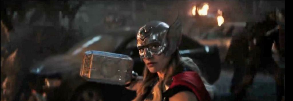 "Thor 4" "The Goddess of Thor" exposes arm muscle lines again - iNEWS