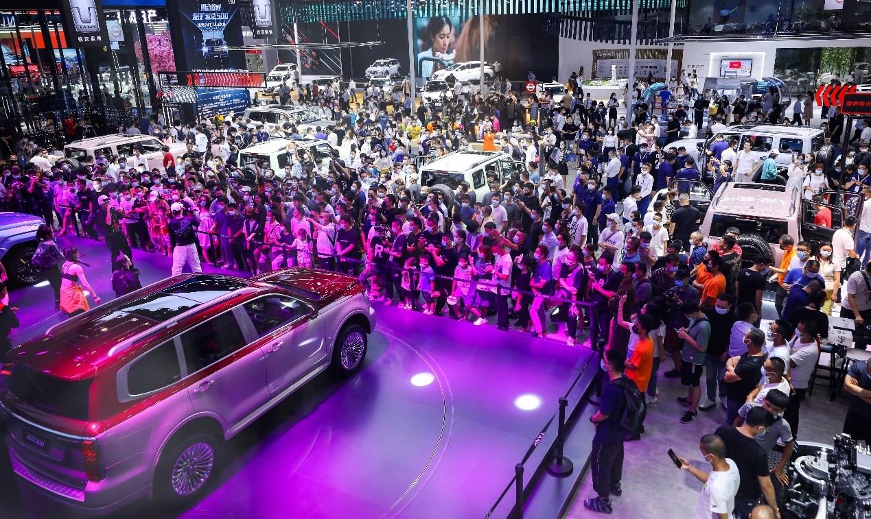 The highlights of the Chengdu Auto Show gather the attacking tanks and ...