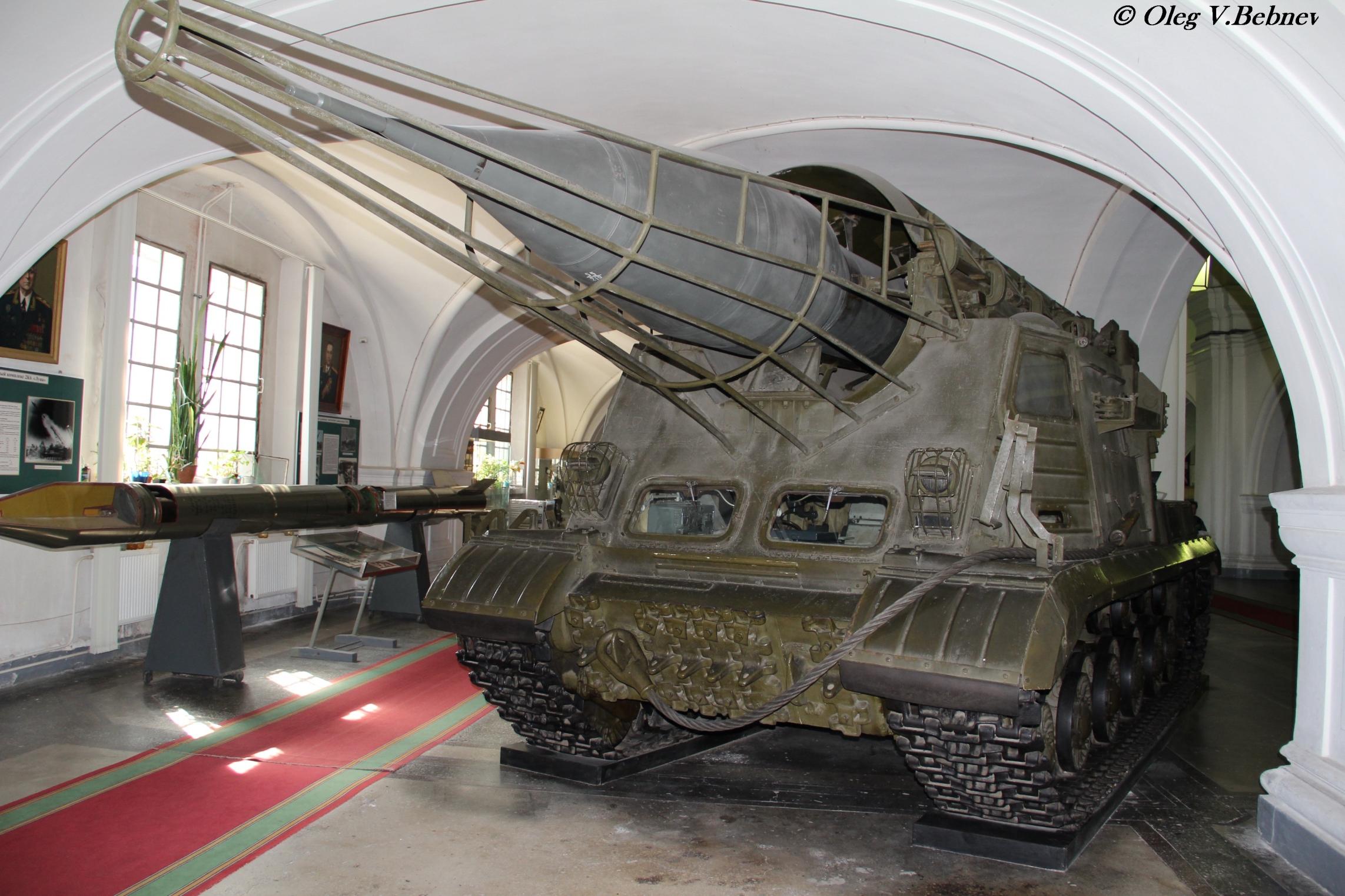 Operation of the Soviet "Frog-1" tactical rocket and the equipment of ...