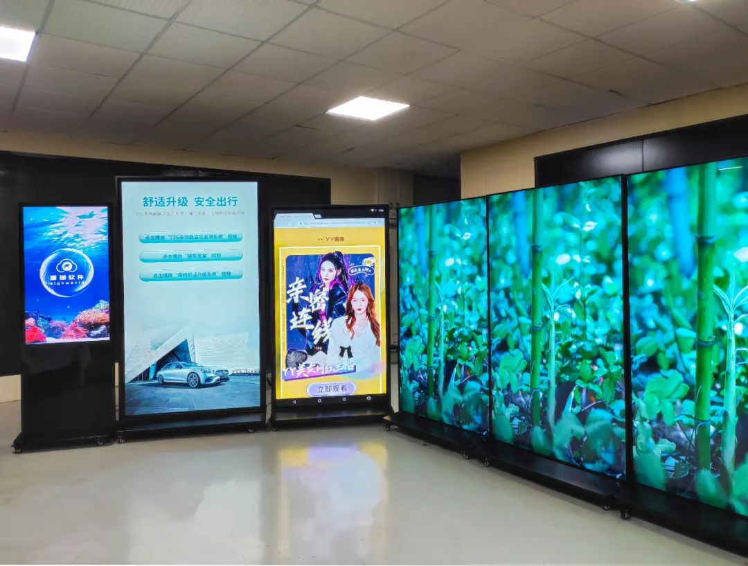 Odd screen vertical narrow side advertising machine introduction - iNEWS