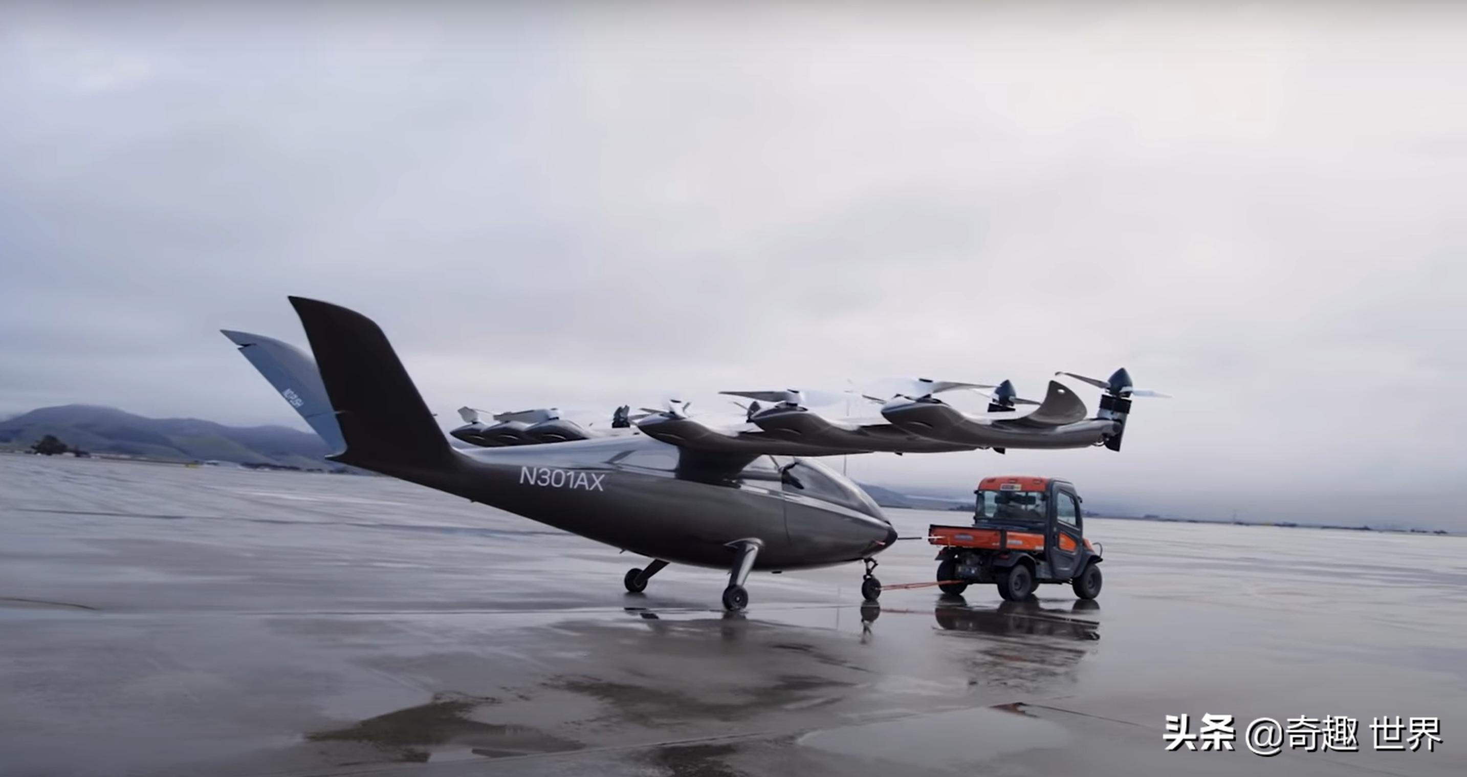 The new twelve-propeller vertical take-off and landing aircraft ...