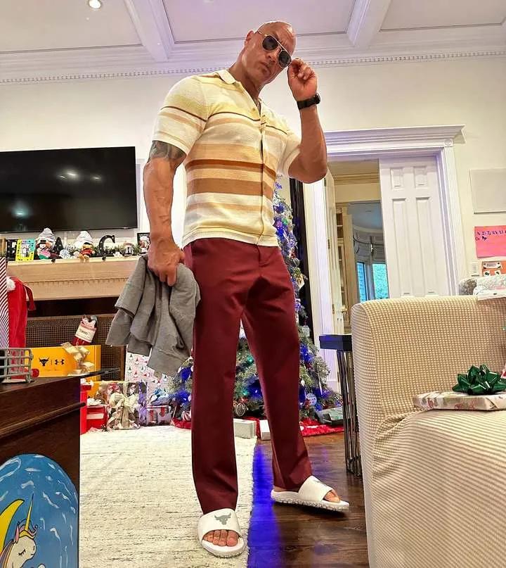 What did Dwayne Johnson look like when he had hair? - iNEWS