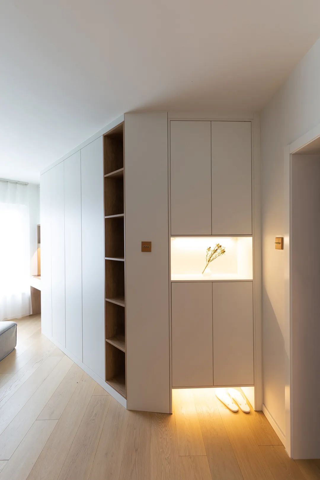 65㎡ decoration case sharing, the small apartment is spacious and ...