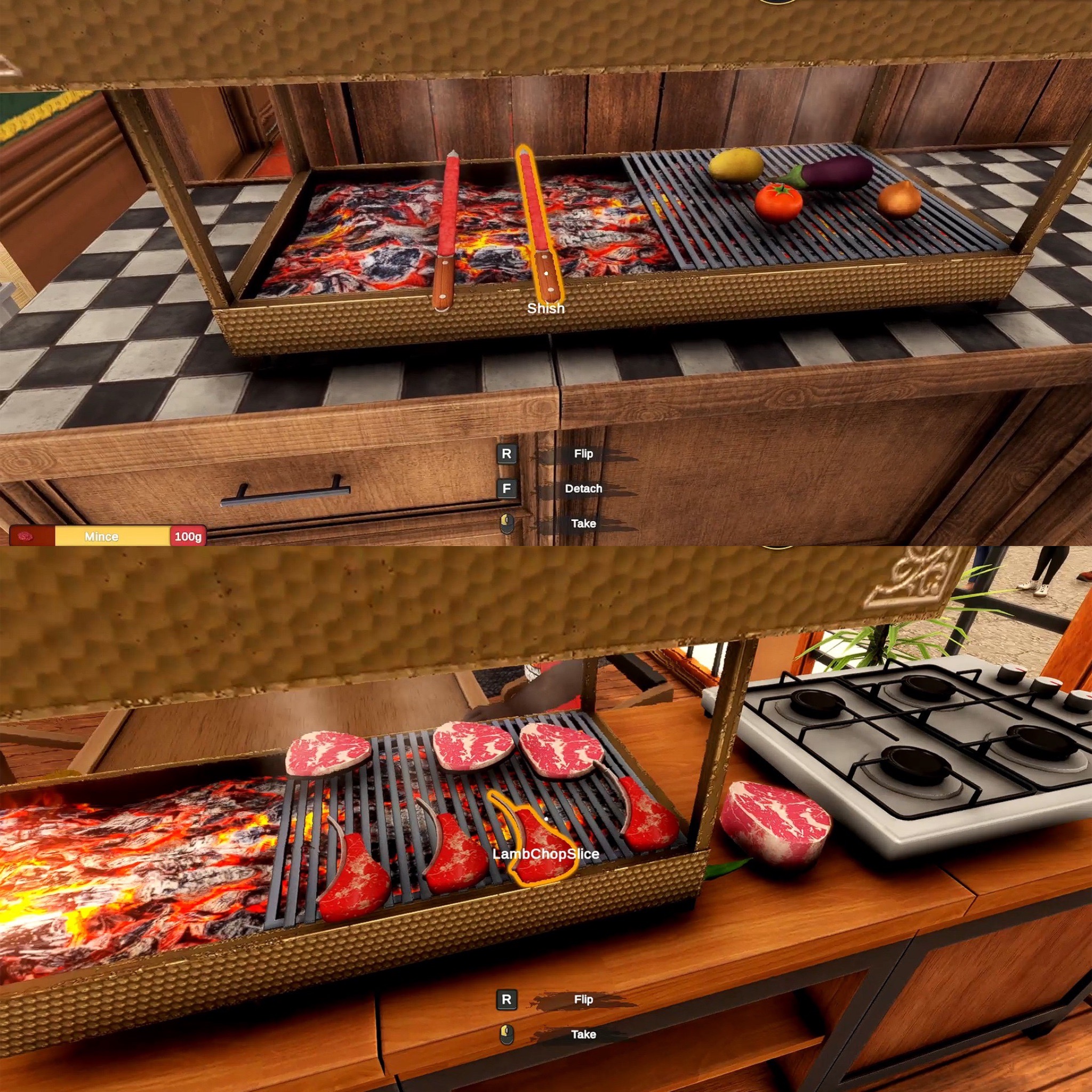 Gourmet cooking + simulation management + online - iNEWS