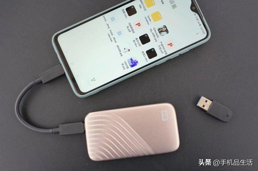 In addition to charging the phone and transferring data, the Type-C ...