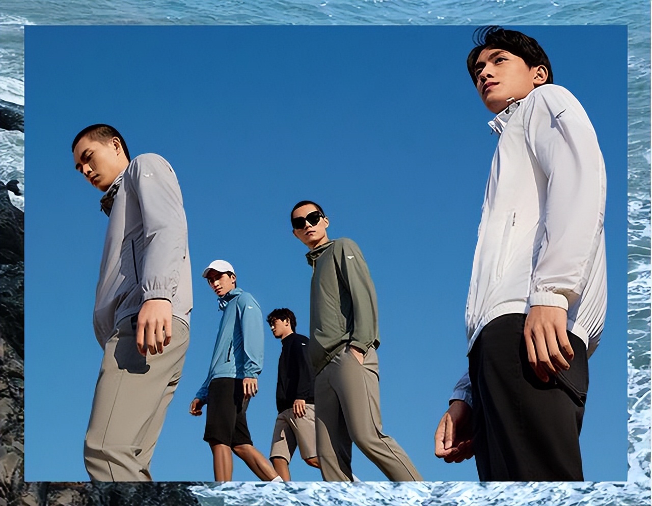 Together with the Septwolves jacket, get a new way of sun protection in ...