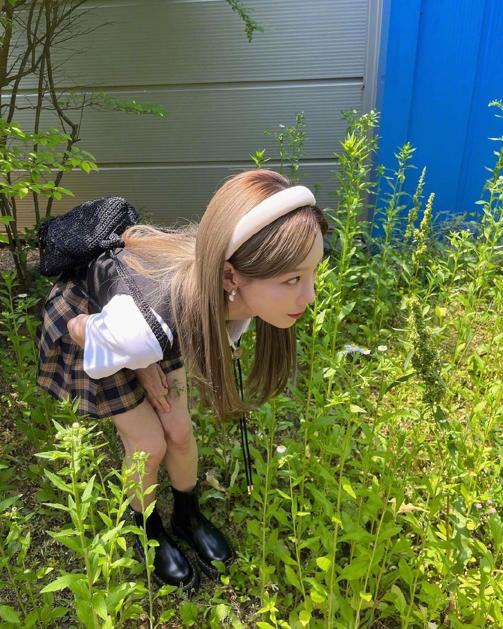 33-year-old Taeyeon wears school uniform, reproduces the figure of ...