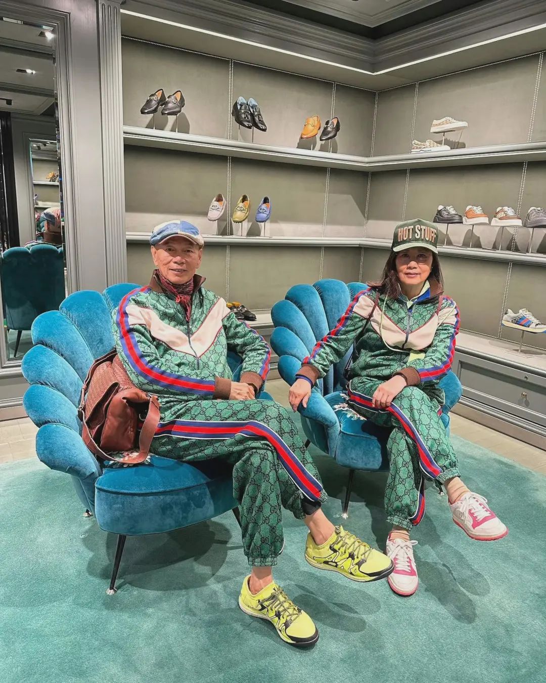 Both are 75 years old, Lin Zixiang is gray-haired like an old man, Wang ...