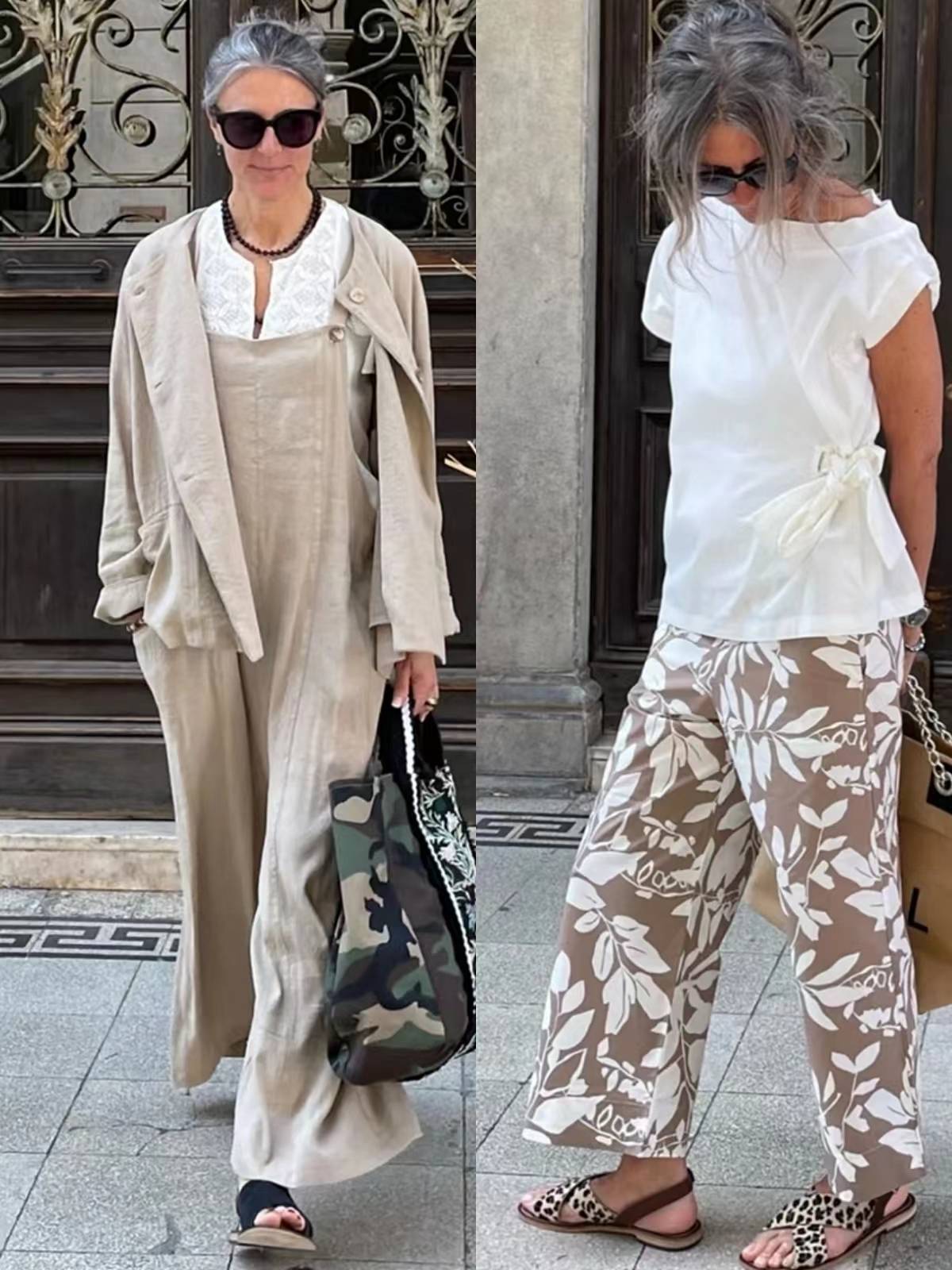 Fashionable outfits in the eyes of the elderly, it looks like this ...