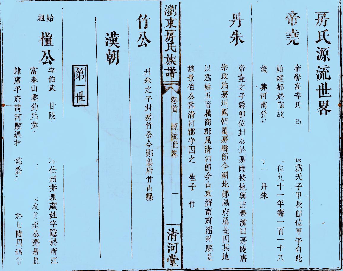 The descendant of Fang Xuanling, the prime minister of the Tang Dynasty ...