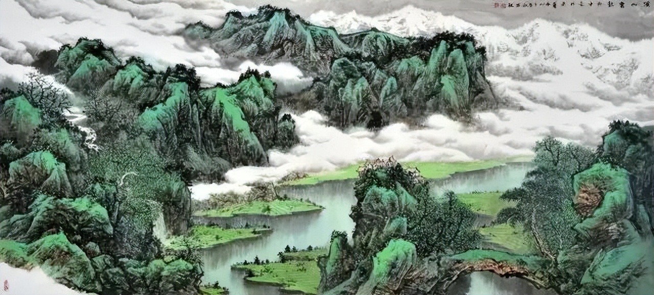 The beauty of rhythm in Chinese painting composition—— - iNEWS