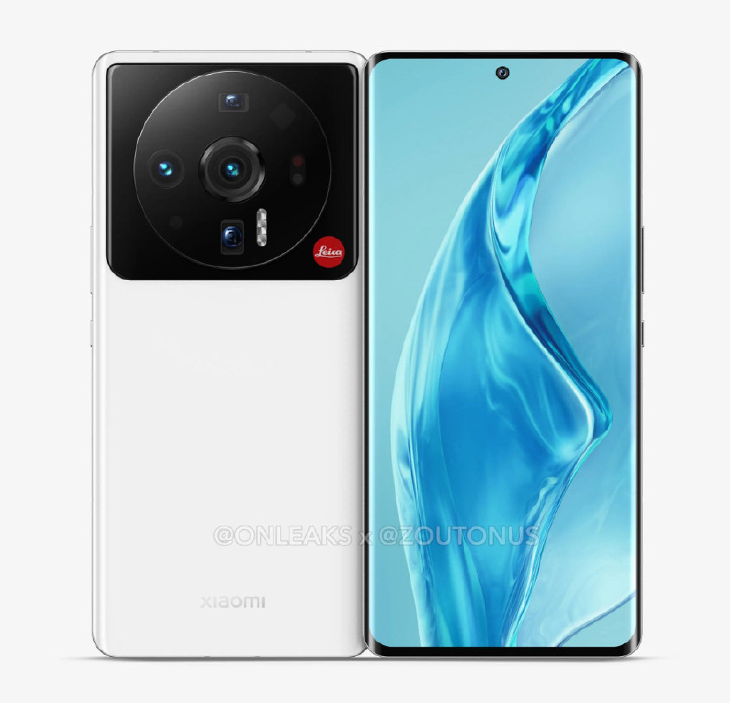 Known as the best-looking Xiaomi phone!Xiaomi Mi 12 Ultra renderings ...