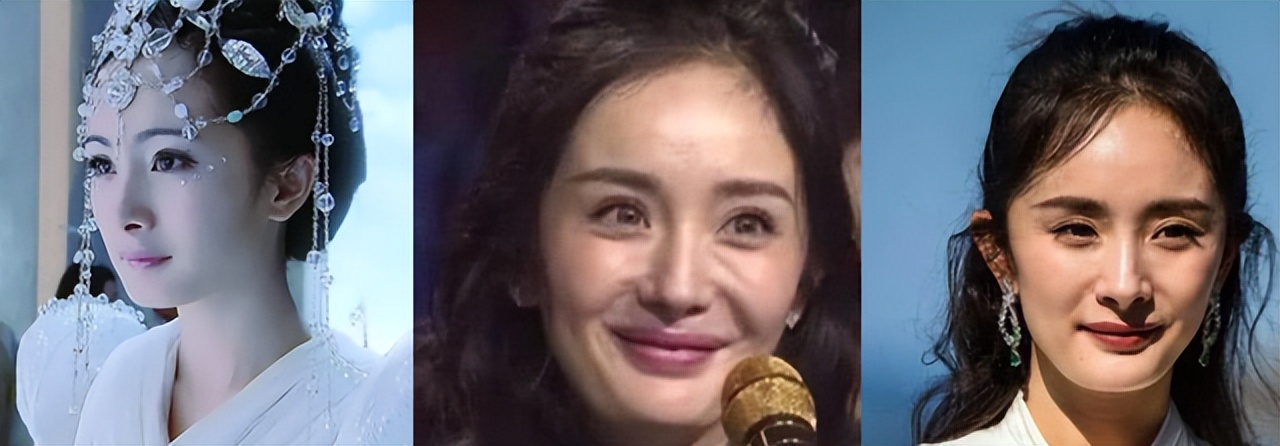 The cheeks are sunken, and the nose can see through the light. It is ...