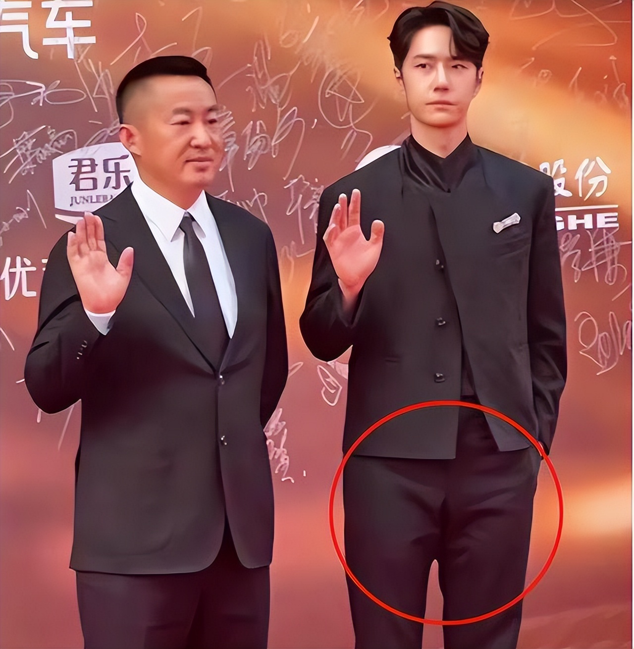 Huabiao Award for All Beings, Wang Yibo was stared at the crotch, Liu ...