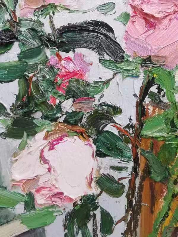 Appreciation of Wu Sheng's oil painting "Scent of Books" series (7) - iNEWS