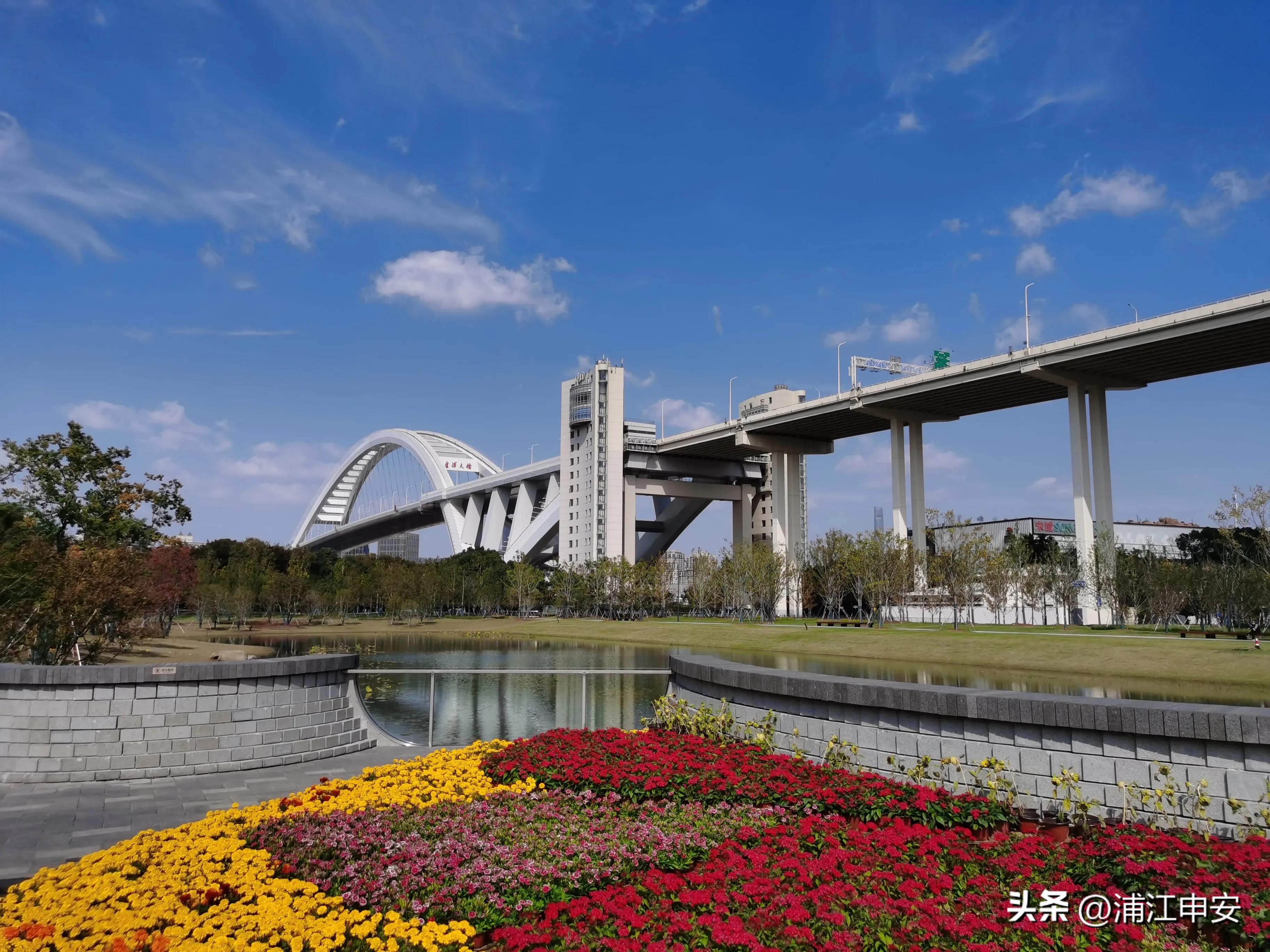 Autumn tour Shanghai's largest riverside park, Expo Cultural Park ...
