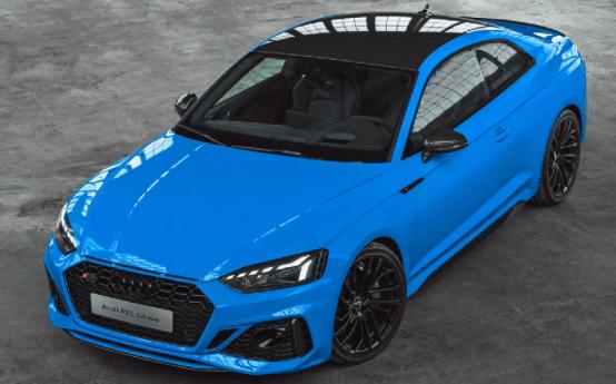 The new Audi RS5 Coupé, a high-performance sports car, finds the reason ...