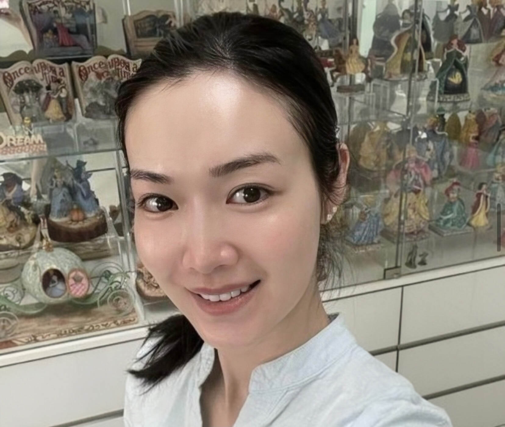 A well-known actress in Hong Kong was suspected of being sick, skinny ...