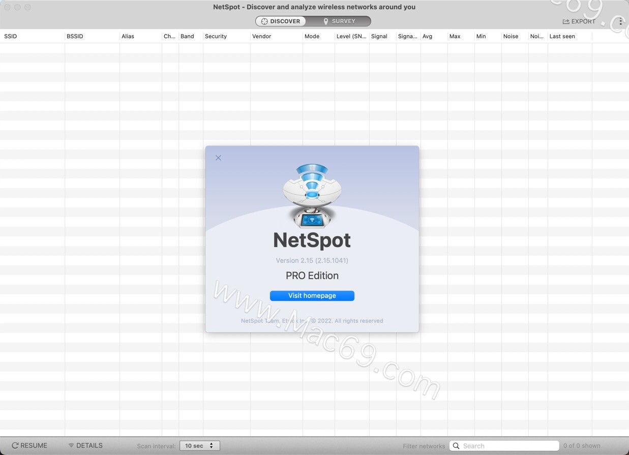 WiFi Analysis Tool: NetSpot Pro for mac - iNEWS