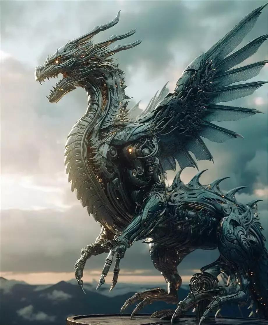 mechanical dragon - iMedia