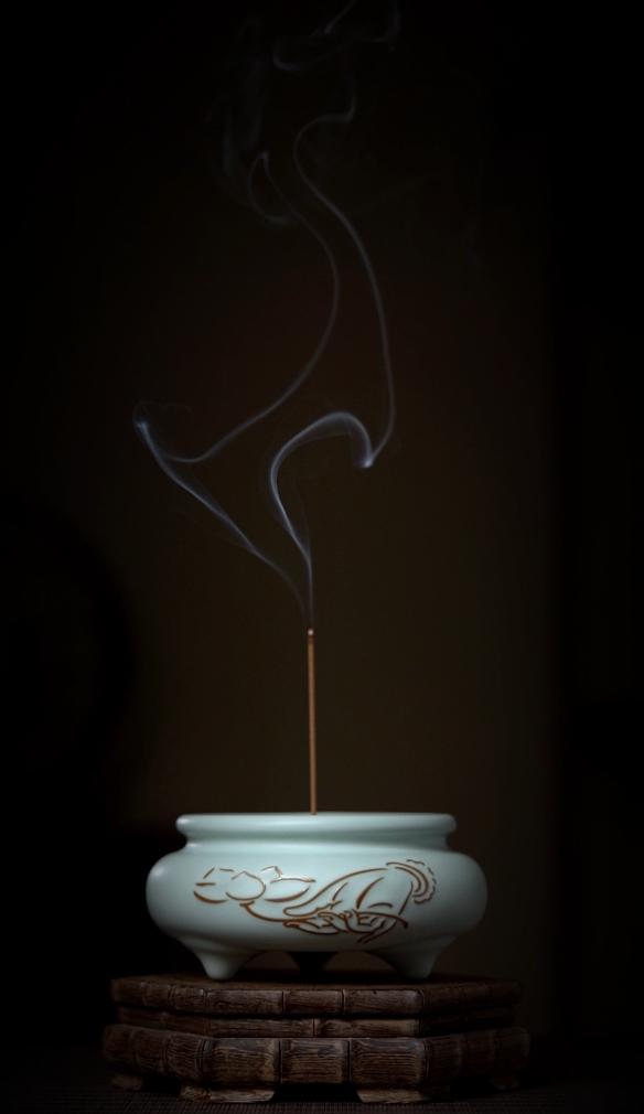 Ru porcelain Zen incense burner, elegant room should add incense - iNEWS