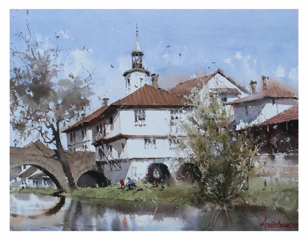 Indian Watercolor Painter Anirban Jana: A Born Artist - iMedia