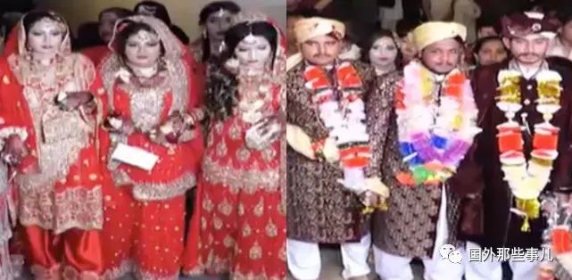 6 sisters marry 6 brothers at the same time, the bride and groom are ...