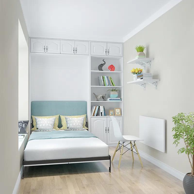 The double bed is outdated, the new "invisible bed" is neat, beautiful ...