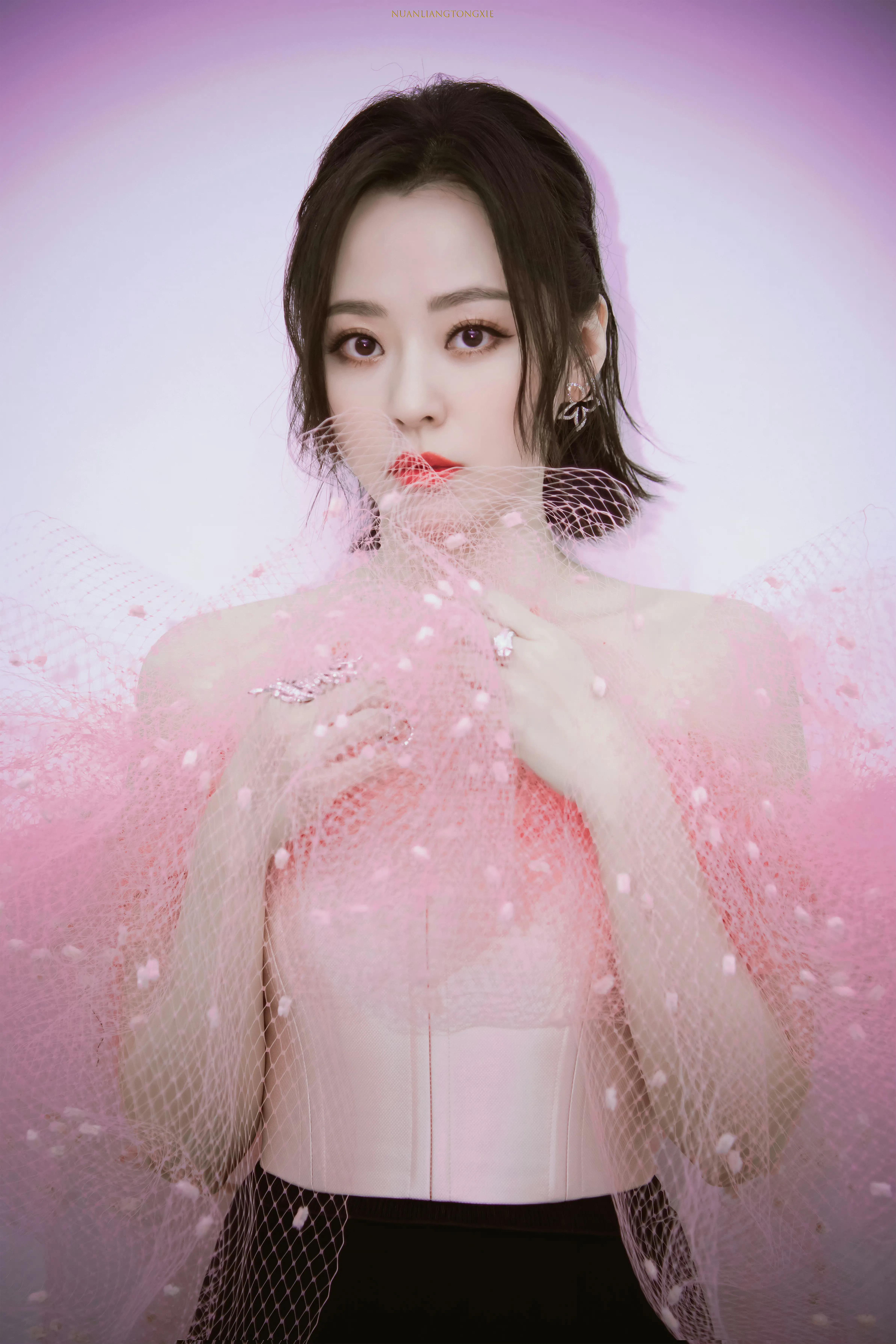Zhang Jingying refines the beautiful picture, the pink little princess ...