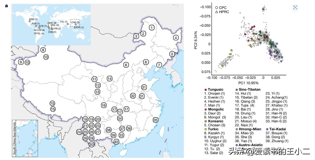 The genetic map of Chinese people has been published by researchers ...