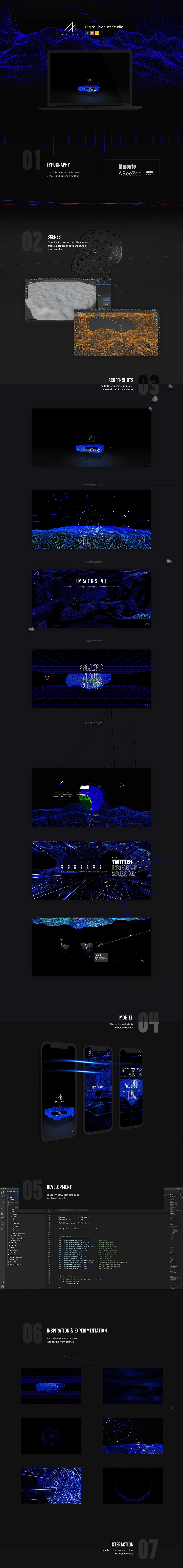 MolStack official website design sharing - iNEWS