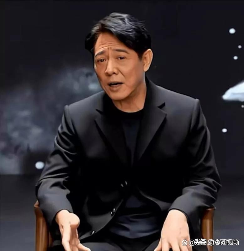 Jet Li's face is stiff and his eyeballs protrude. He is old, suspicious ...