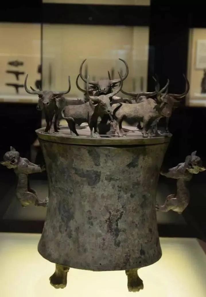 The zebu on the bronze unearthed in Jinning proves that the Harappan ...