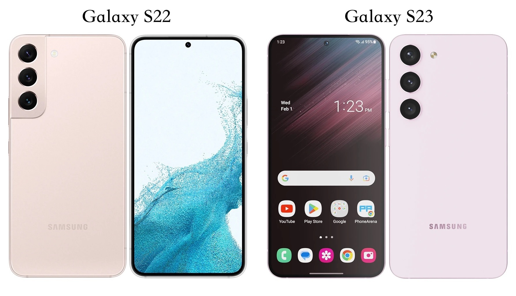 What is the difference between the Samsung Galaxy S23 and the Galaxy ...