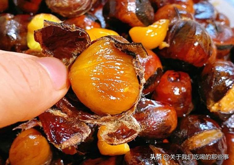 Raw chestnuts directly frozen or cooked and then frozen?Teach you a ...