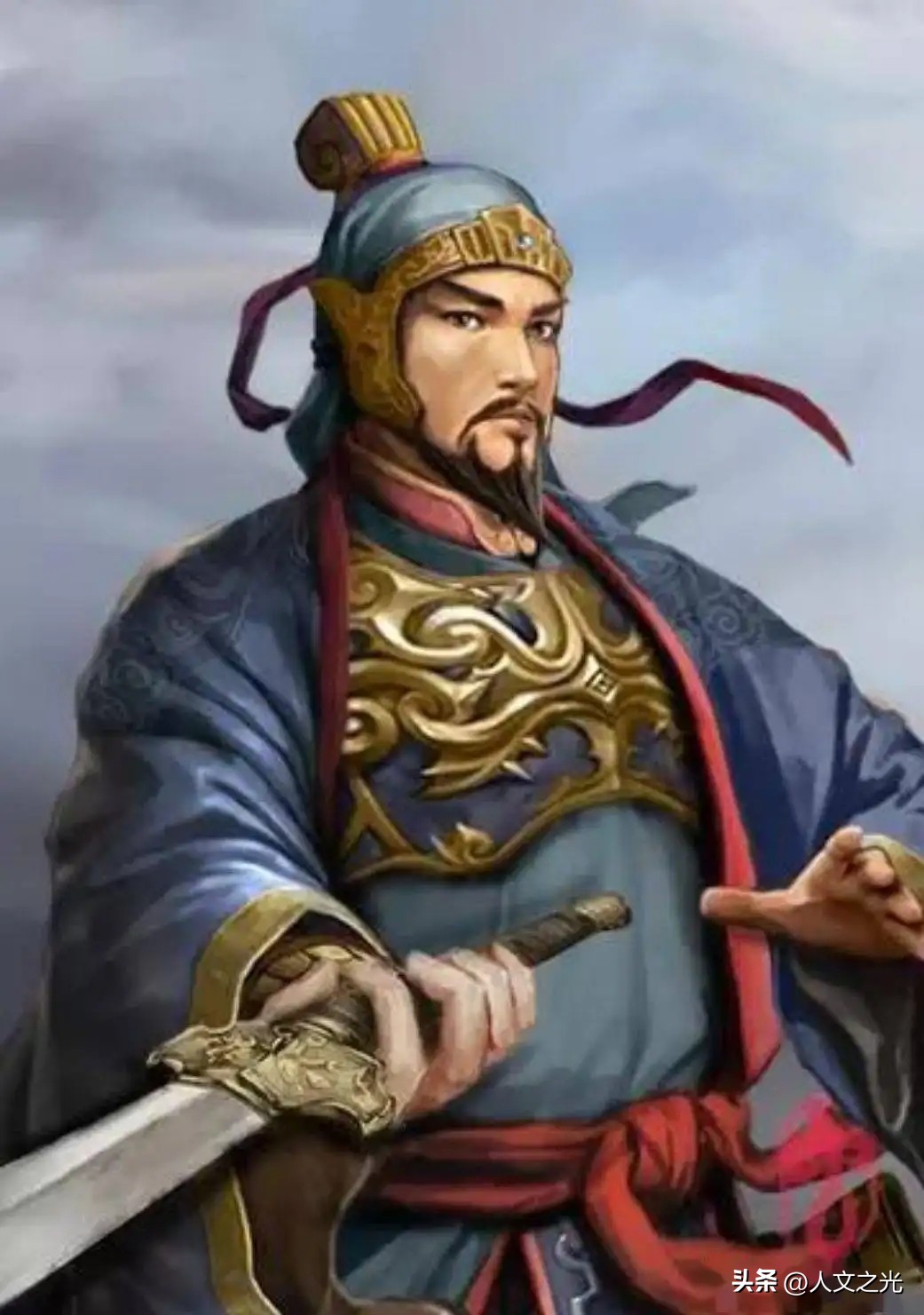 Guo Kan, a famous Han general who fought against the armies of West ...