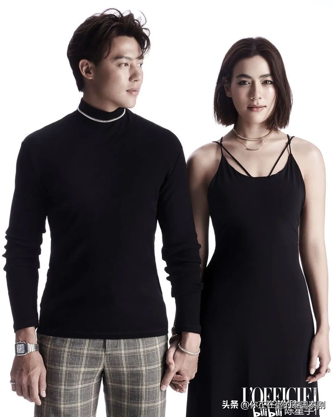 Thai star couple MarkPrin and Kim's first magazine issue after marriage ...