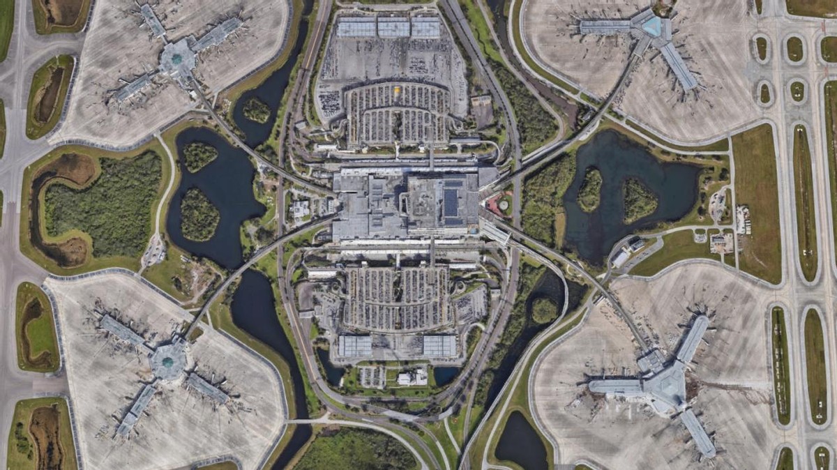 Inventory of the 10 largest airports in the world, 5 of the United ...