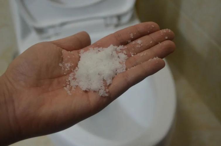 Putting a handful of table salt in the bathroom is really smart. It ...