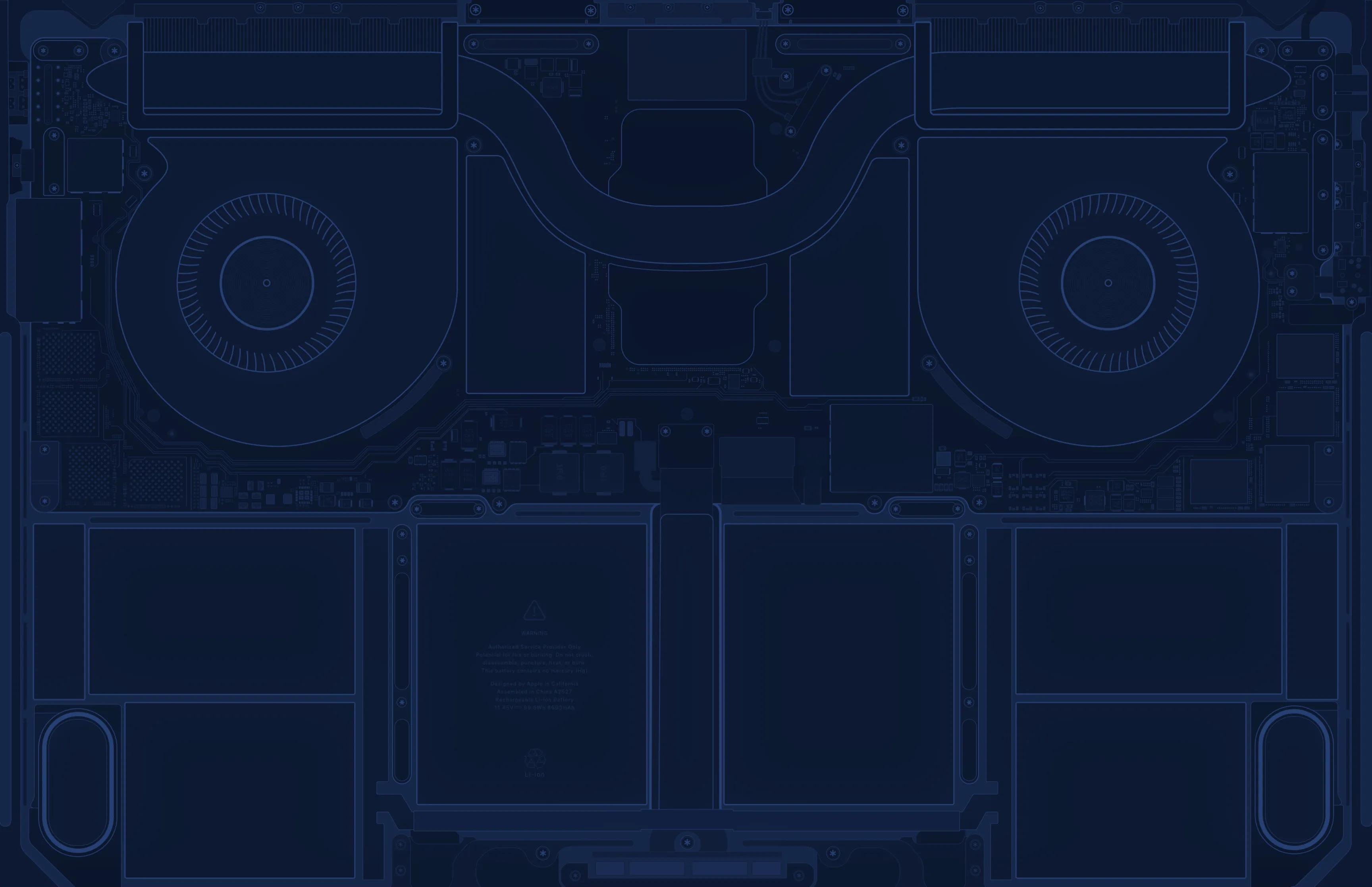 Apple MacBook Pro internal structure wallpaper - iNEWS