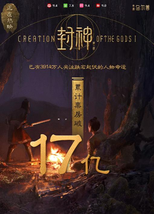 The real-time box office of the movie "Feng Shen No. 1" broke 1.7 ...