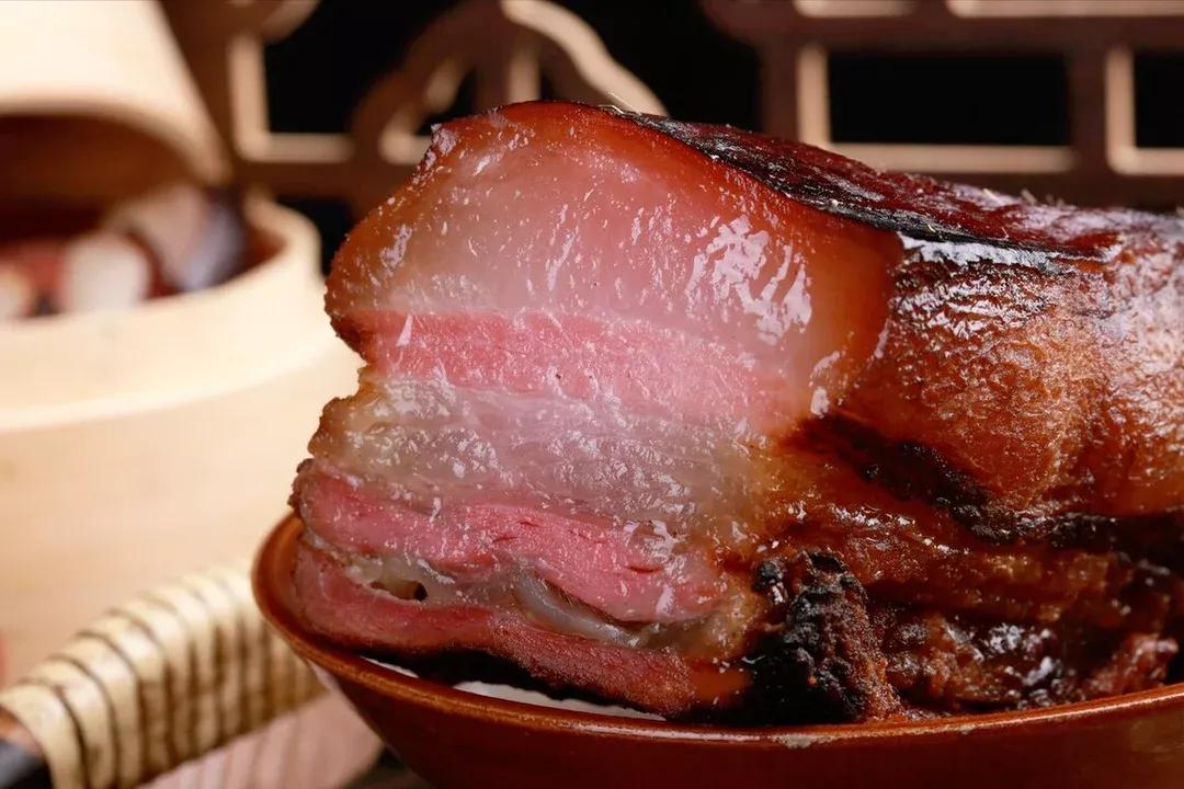 Boiled Bacon with Sticky Green Vegetables - iMedia