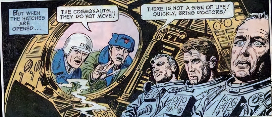 In 1971, the Soviet spacecraft returned to Earth, and when the hatch ...